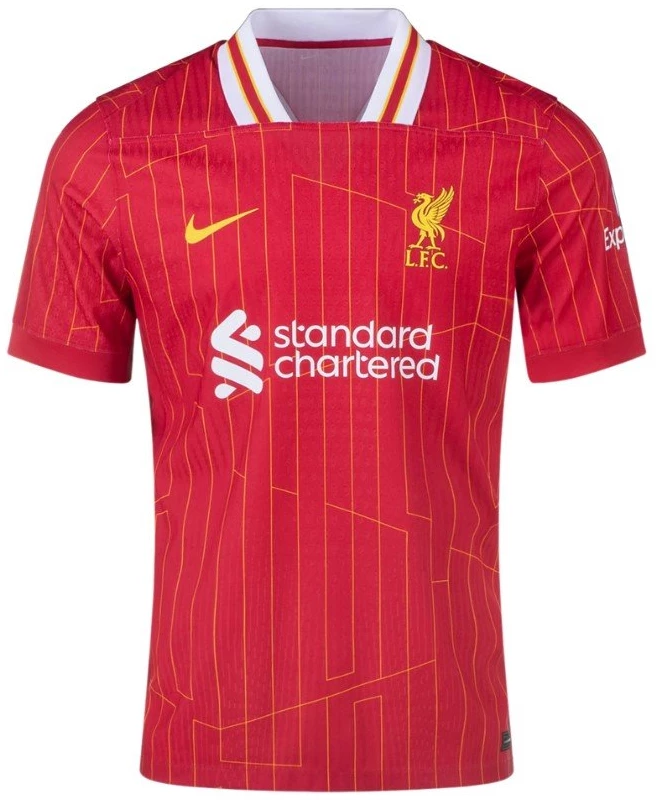 Liverpool 24/25 Authentic Home Jersey - JerseyMotion
