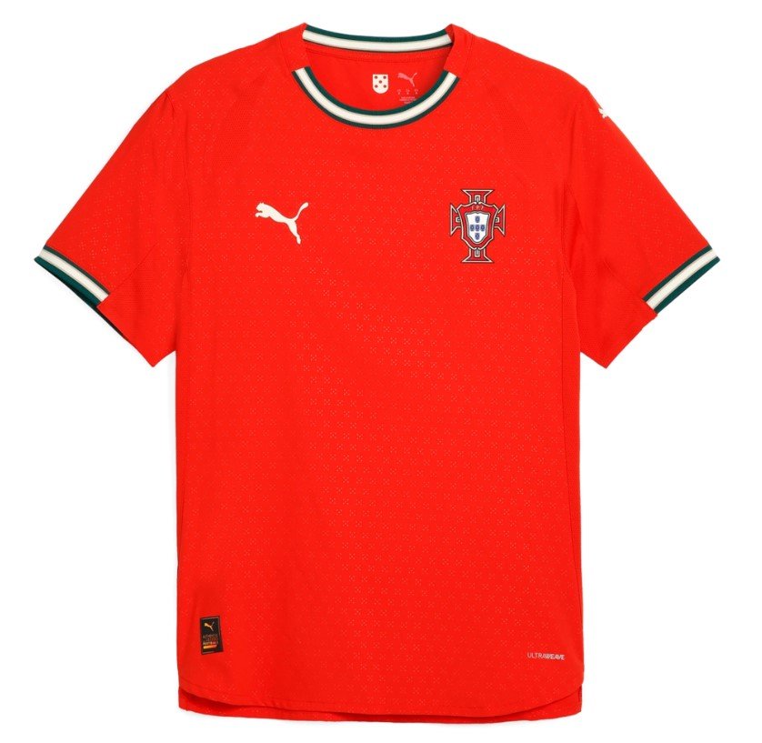 Portugal 2025 Authentic Home Jersey - JerseyMotion