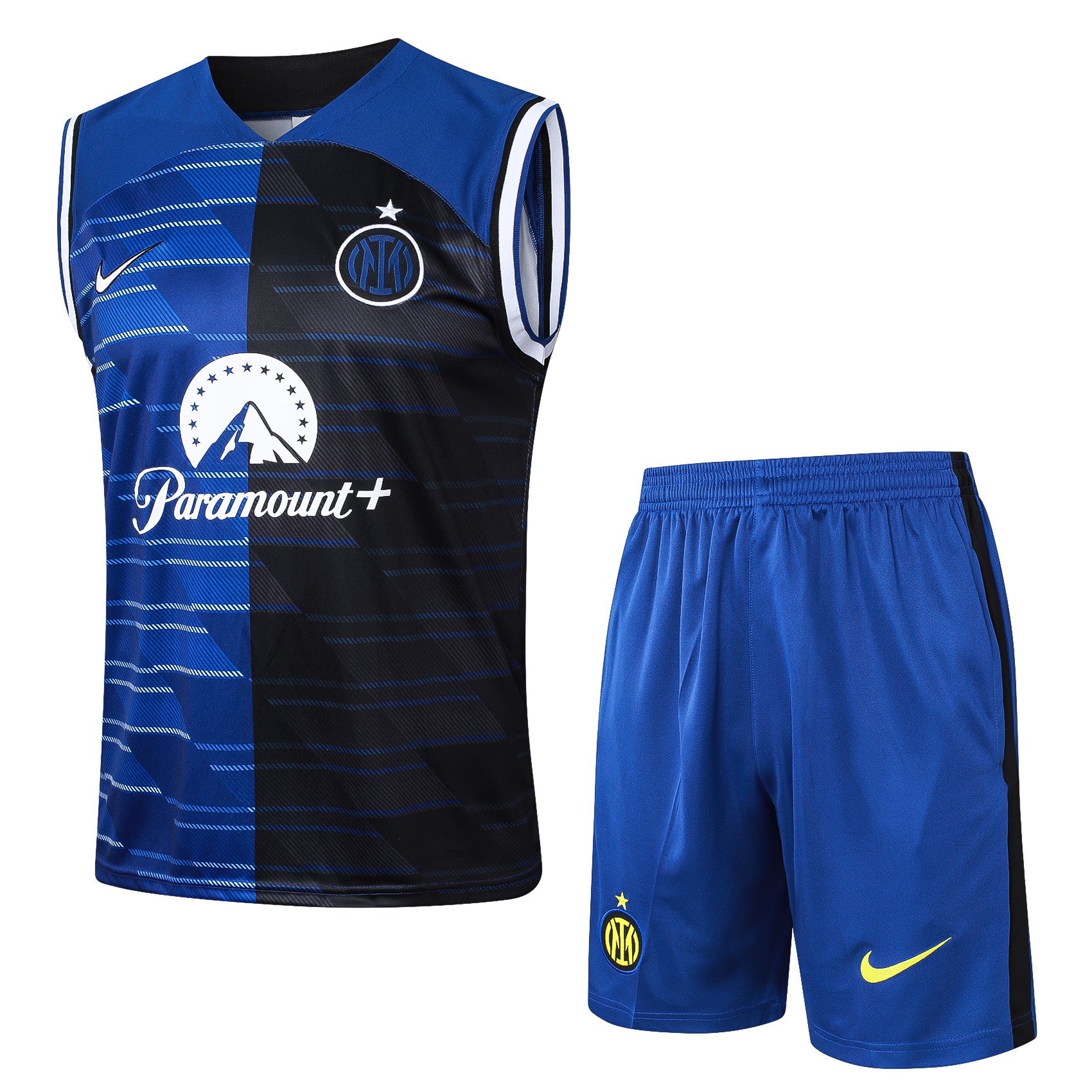 Inter Milan 24/25 Sleeveless Training Set – Royal Blue/Black ...