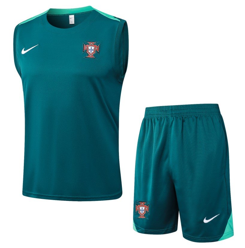 Portugal 24/25 Sleeveless Training Set - JerseyMotion