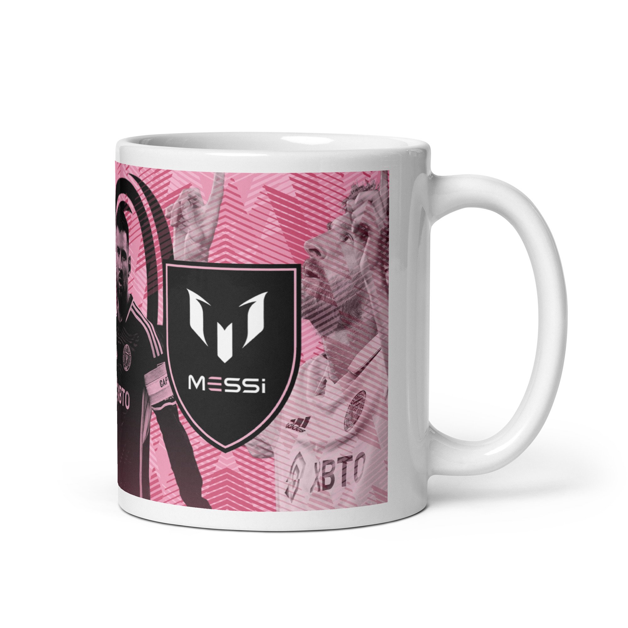 Lionel Messi Coffee Mug – Inter Miami Signature Edition - JerseyMotion