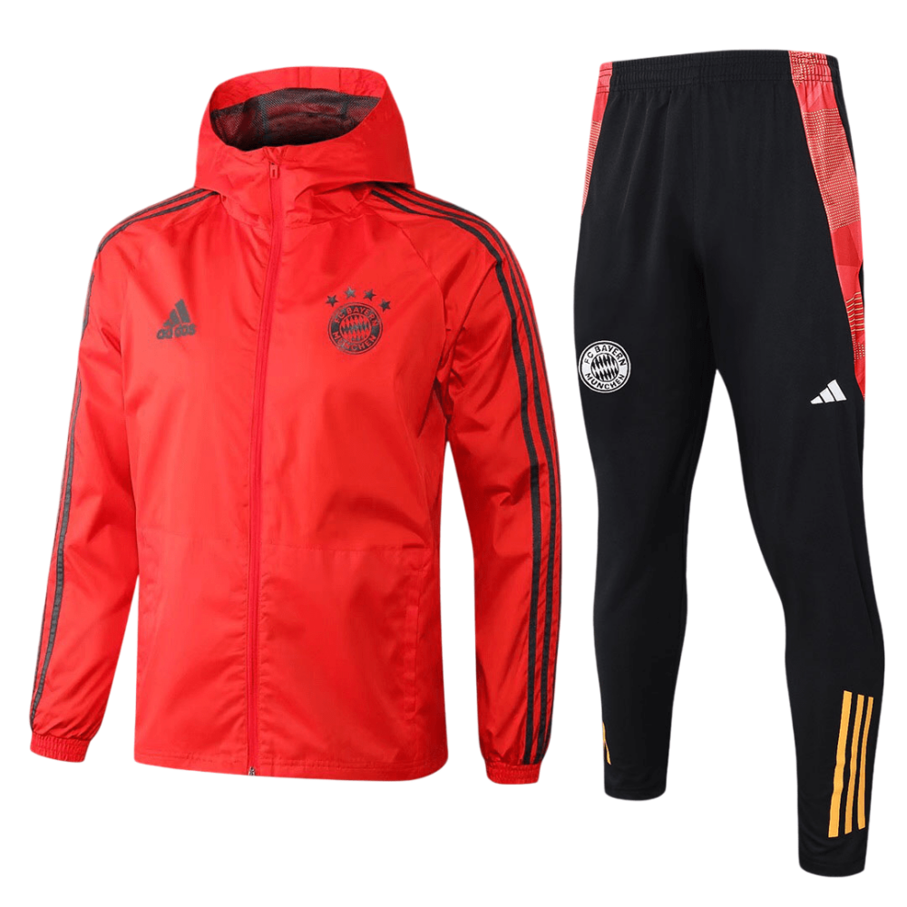 Bayern 24/25 Windbreaker Training Suit - JerseyMotion