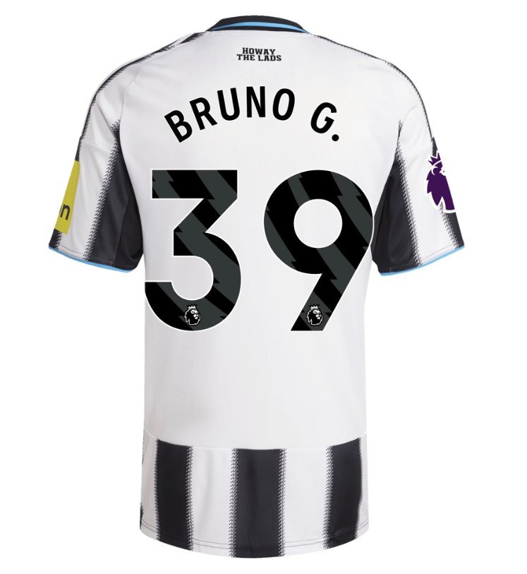 Bruno G. Newcastle United 25/26 Home Jersey - JerseyMotion