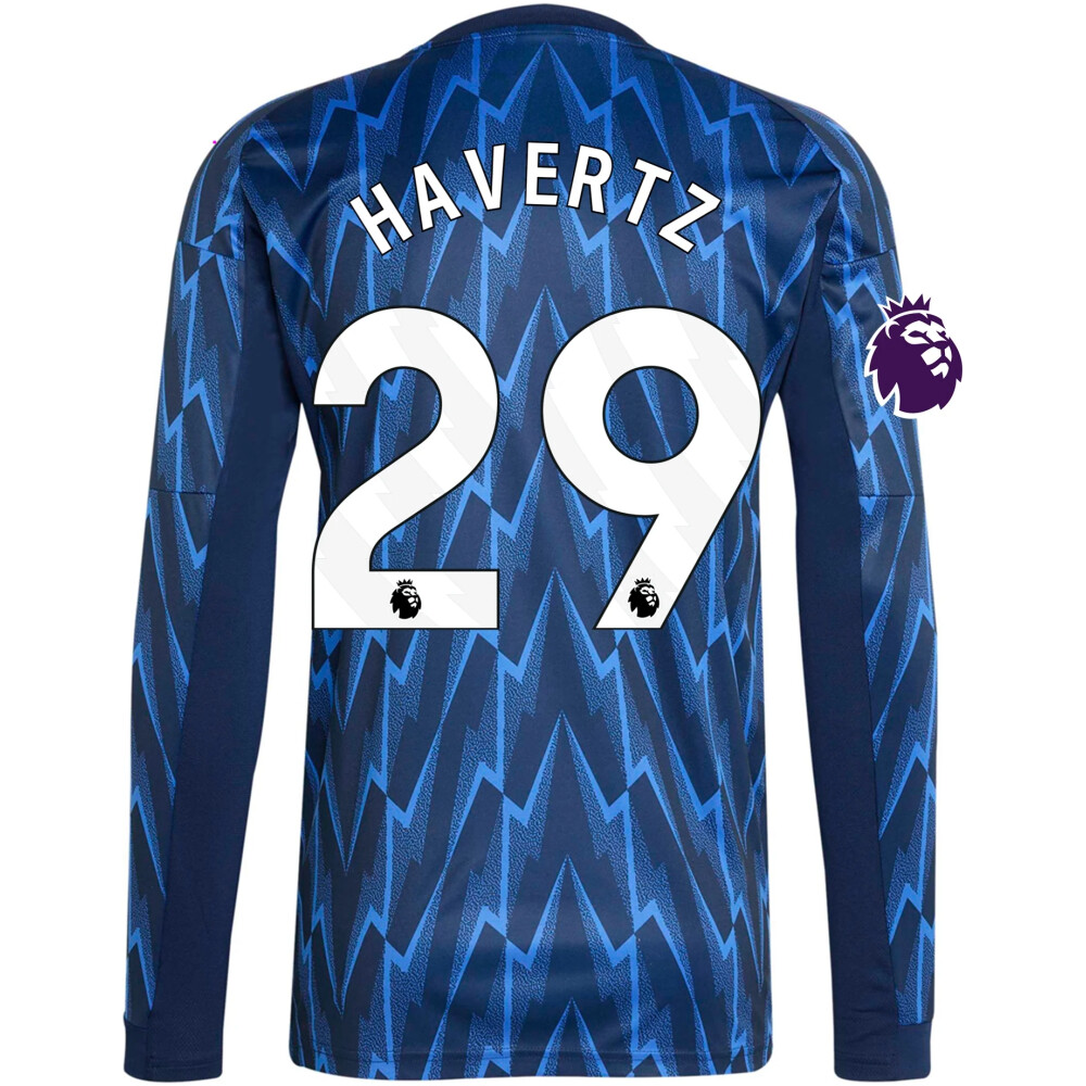 Havertz Arsenal 25/26 Away Long Sleeve Jersey - JerseyMotion