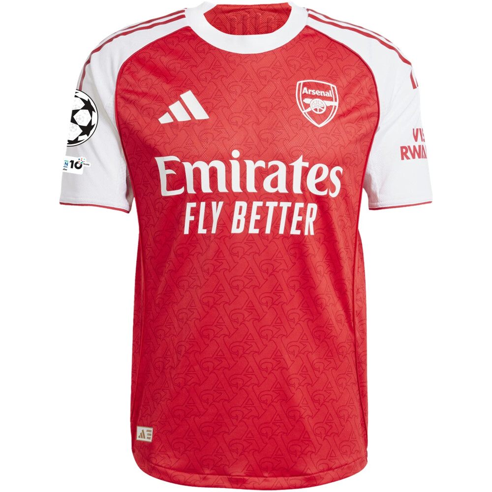 Arsenal 25/26 UCL Authentic Home Jersey - JerseyMotion