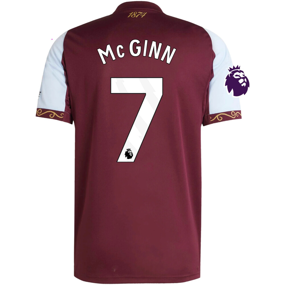 McGinn Aston Villa 25/26 Home Jersey - JerseyMotion