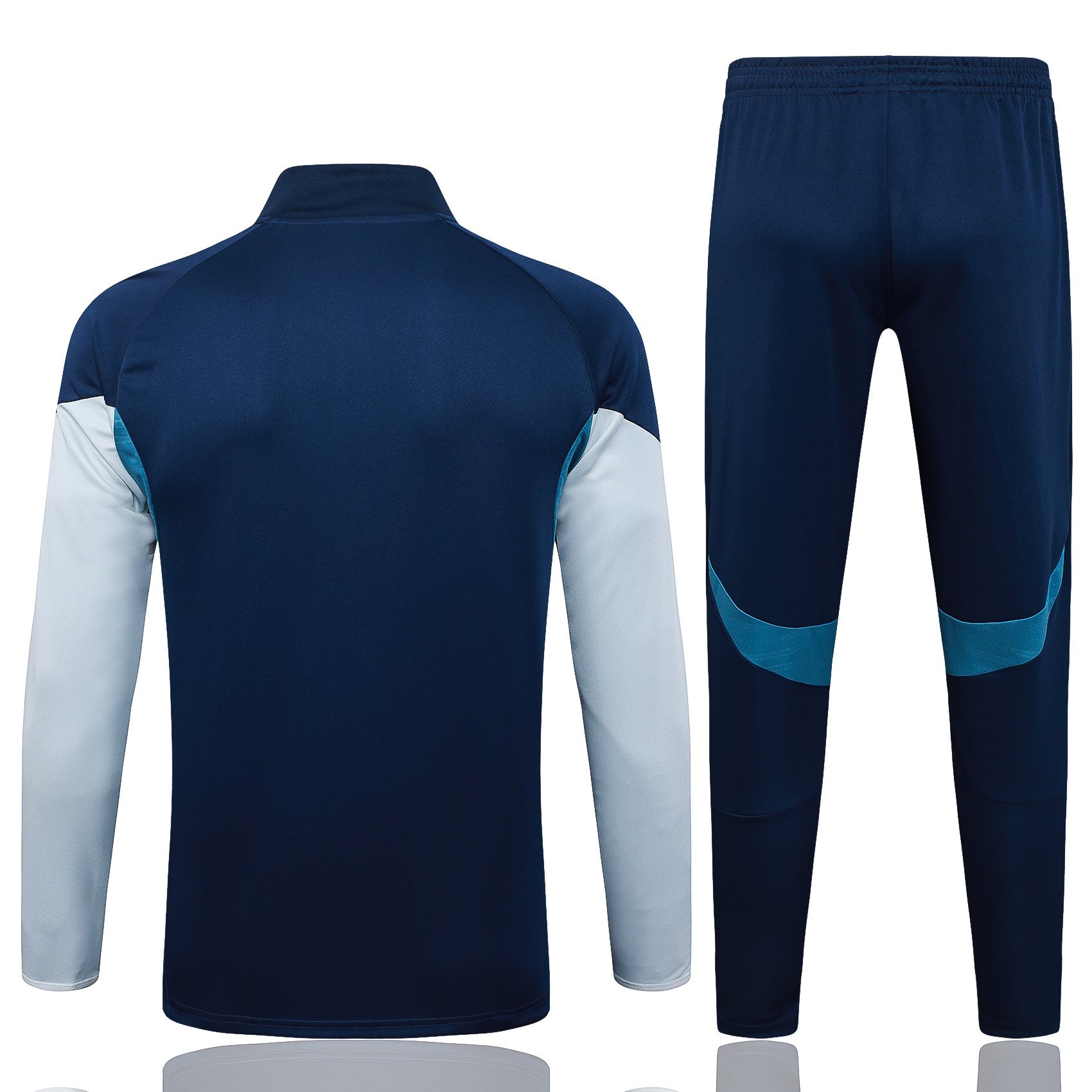 Arsenal 25/26 Full-Zip Navy Blue Tracksuit - JerseyMotion