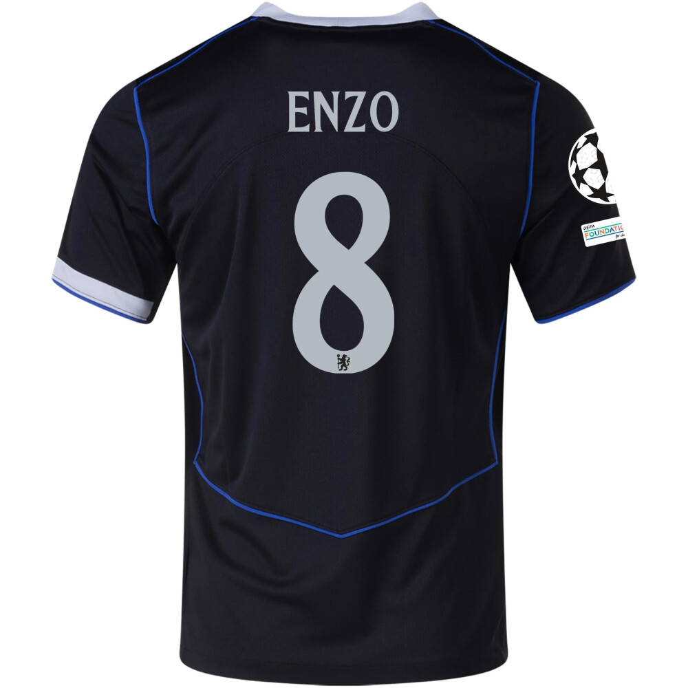 Enzo Chelsea 25/26 UCL Third Jersey - JerseyMotion