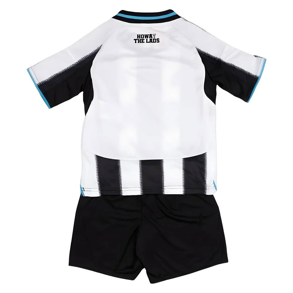 Newcastle United 25/26 Home Kids Kit - JerseyMotion