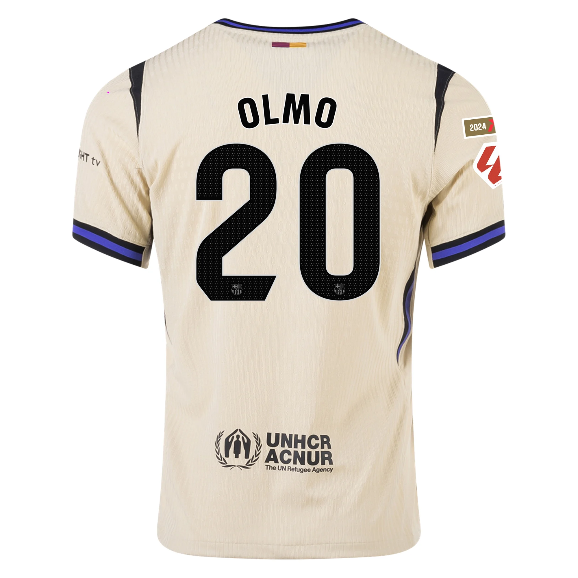 Olmo Barcelona 25/26 Authentic Away Jersey - JerseyMotion