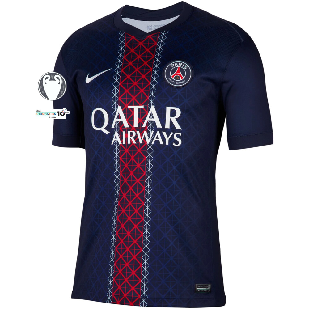 D. Doué PSG 25/26 UCL Home Jersey - JerseyMotion