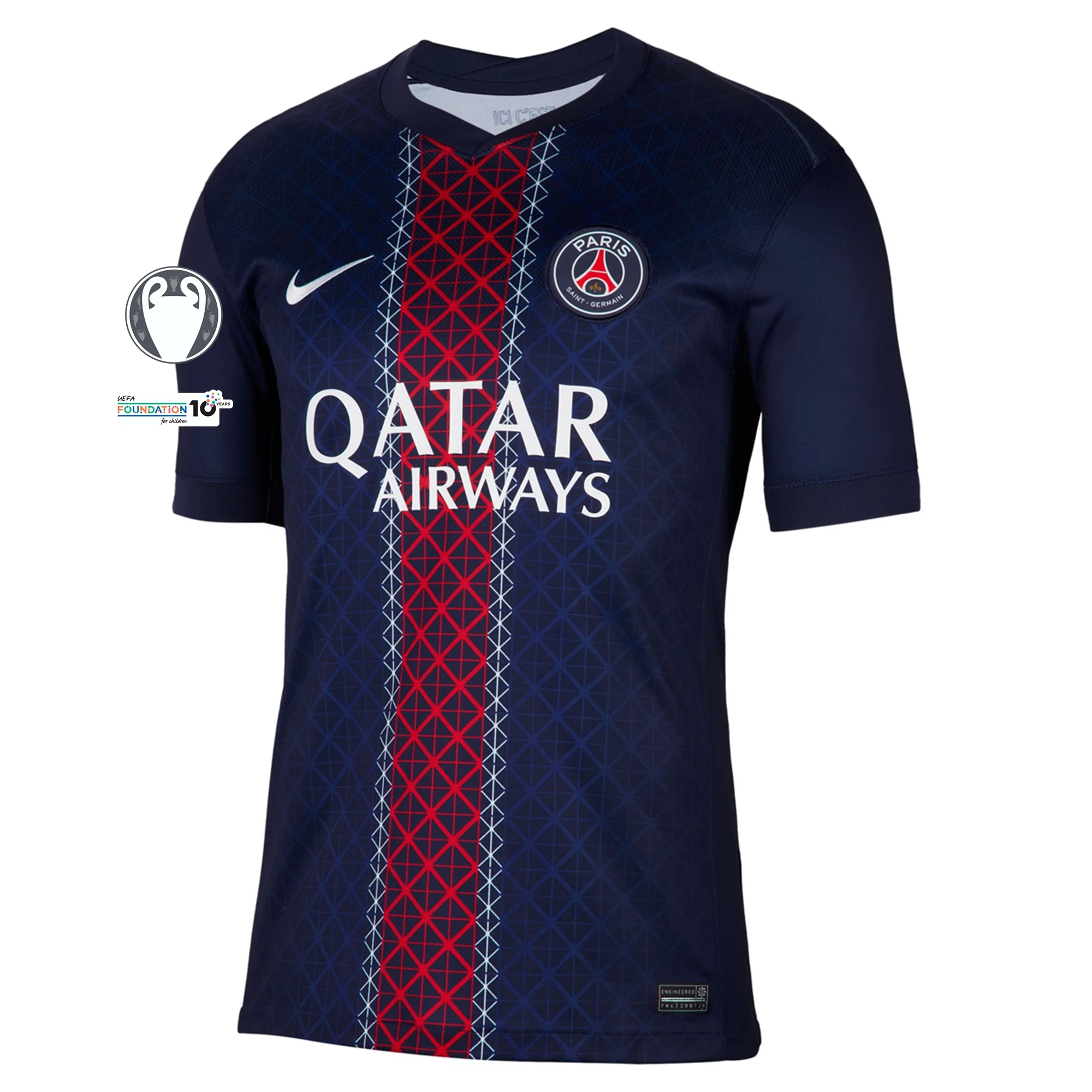 Kvaratskhelia PSG 25/26 UCL Home Jersey - JerseyMotion