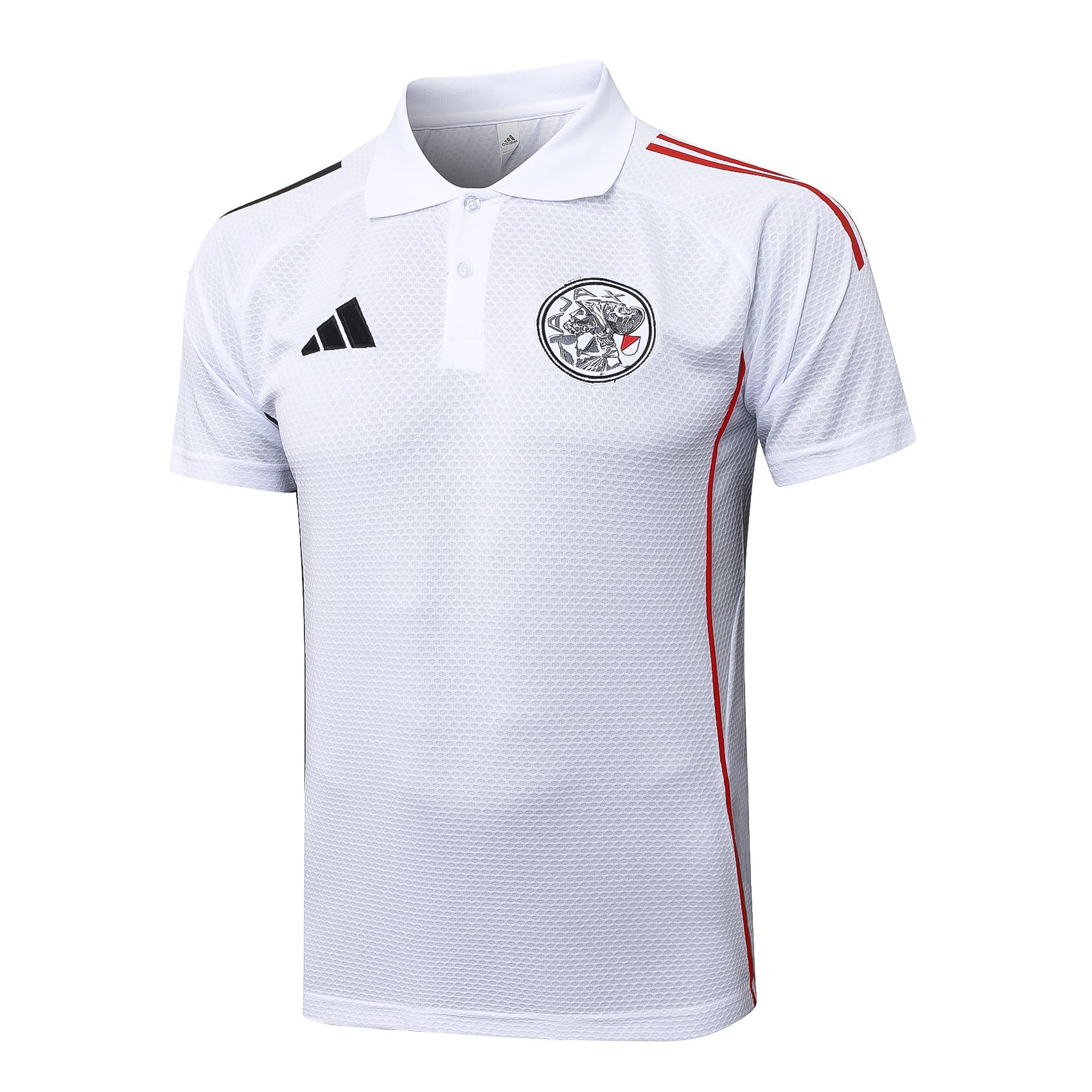 Ajax 25/26 White Polo Training Set - JerseyMotion