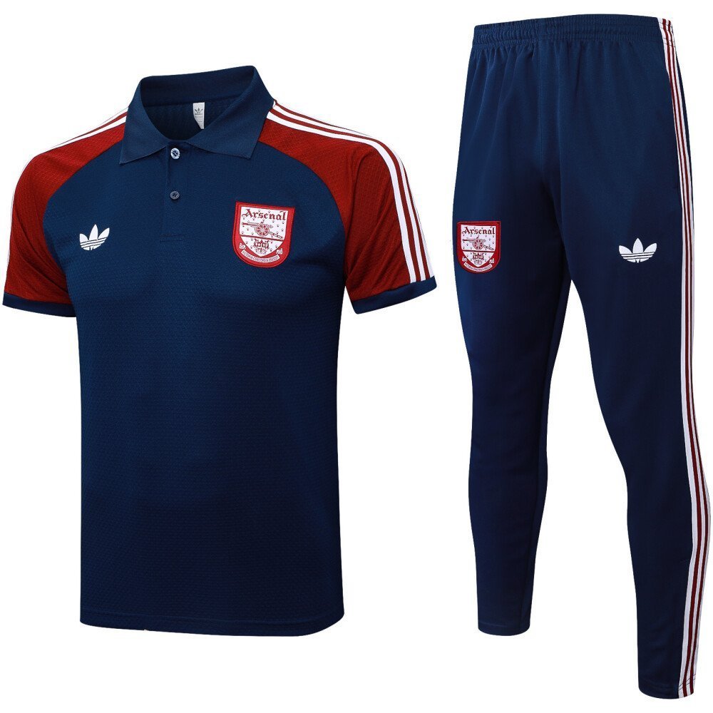 Arsenal 25/26 Icon Polo Training Set - JerseyMotion