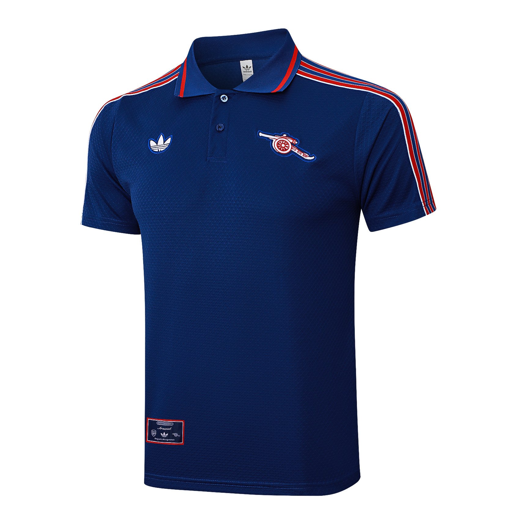 Arsenal 25/26 Navy Blue Icon Polo Training Set - JerseyMotion