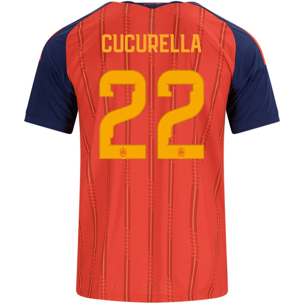 Cucurella Spain 26/27 Home Jersey - JerseyMotion