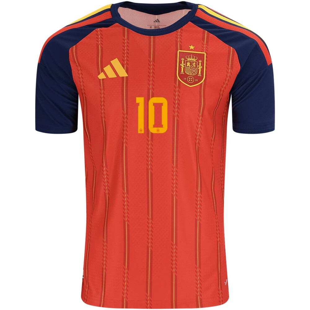 Olmo Spain 26/27 Authentic Home Jersey - JerseyMotion